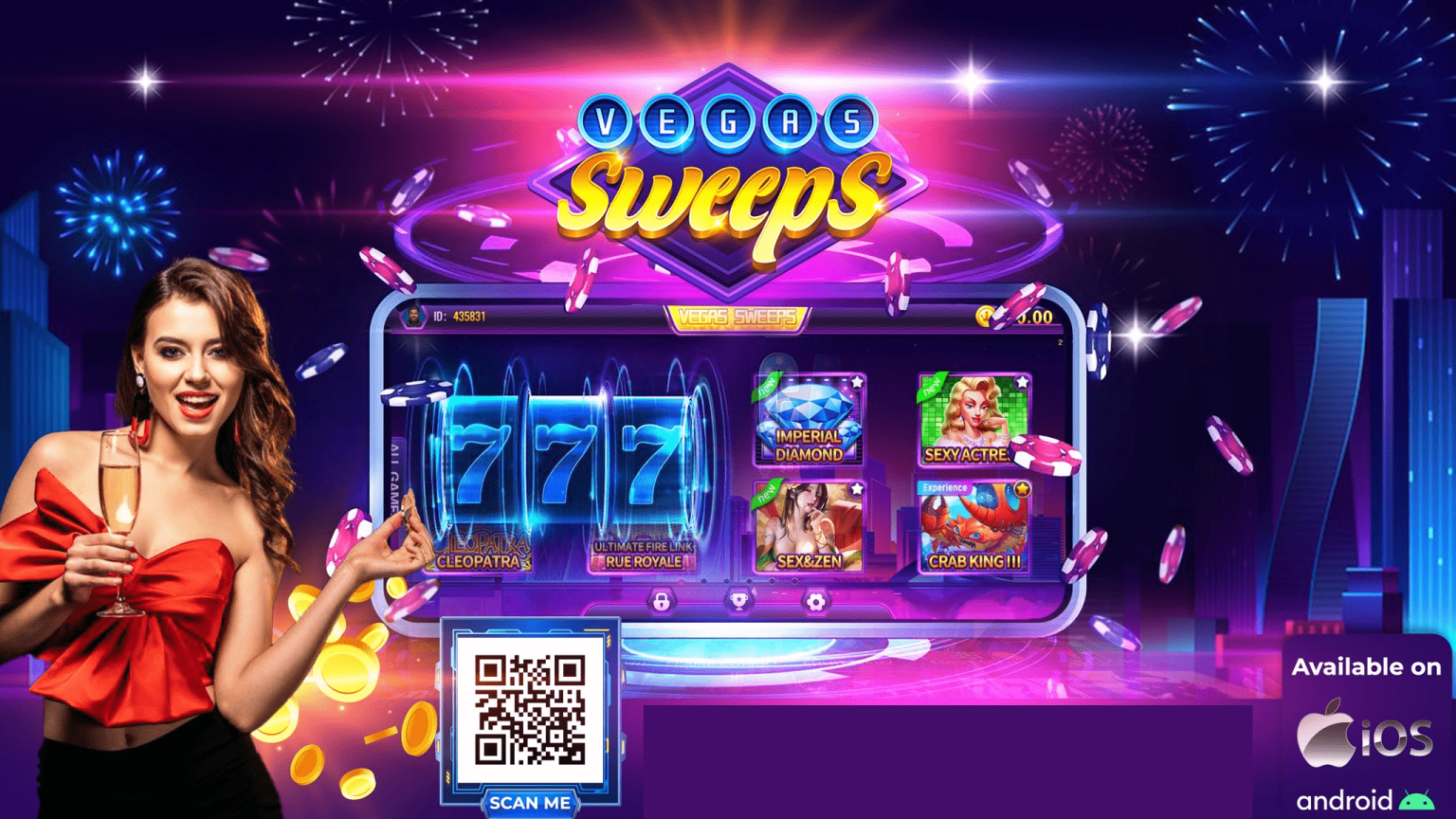 Download Vegas Sweeps 777 App for iOS and iPhone